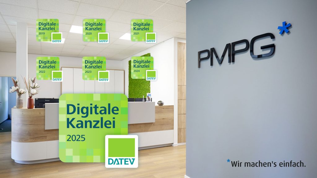 7. Auszeichnung als „Digitale DATEV-Kanzlei“ - PMPG
